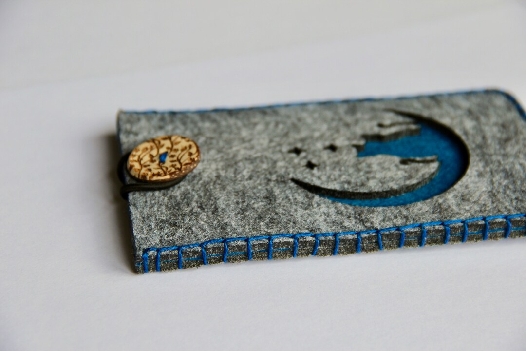 Unique Hand Crafted Felt Phone Cover Case - Ideal for Iphone, Galaxy ...