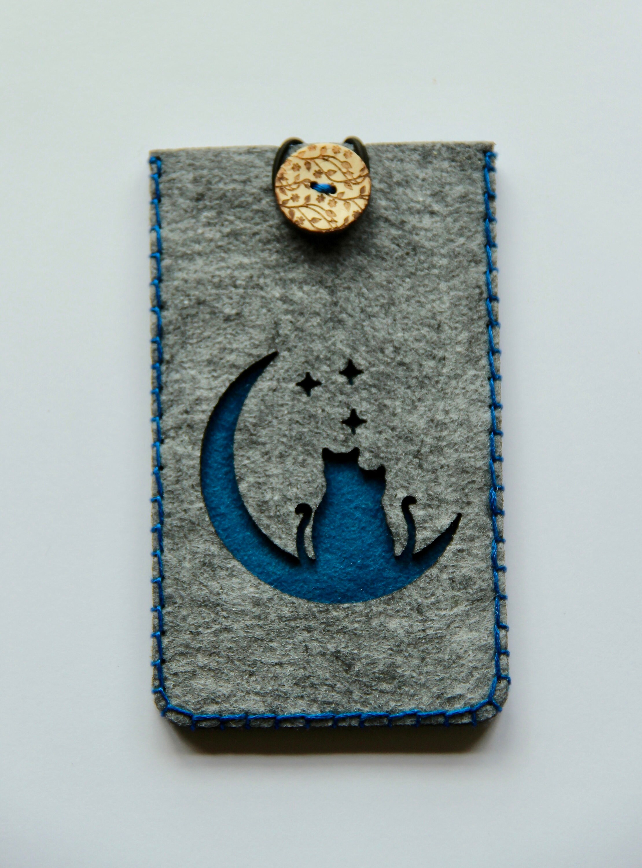 Unique Hand Crafted Felt Phone Cover Case - Ideal for Iphone, Galaxy ...