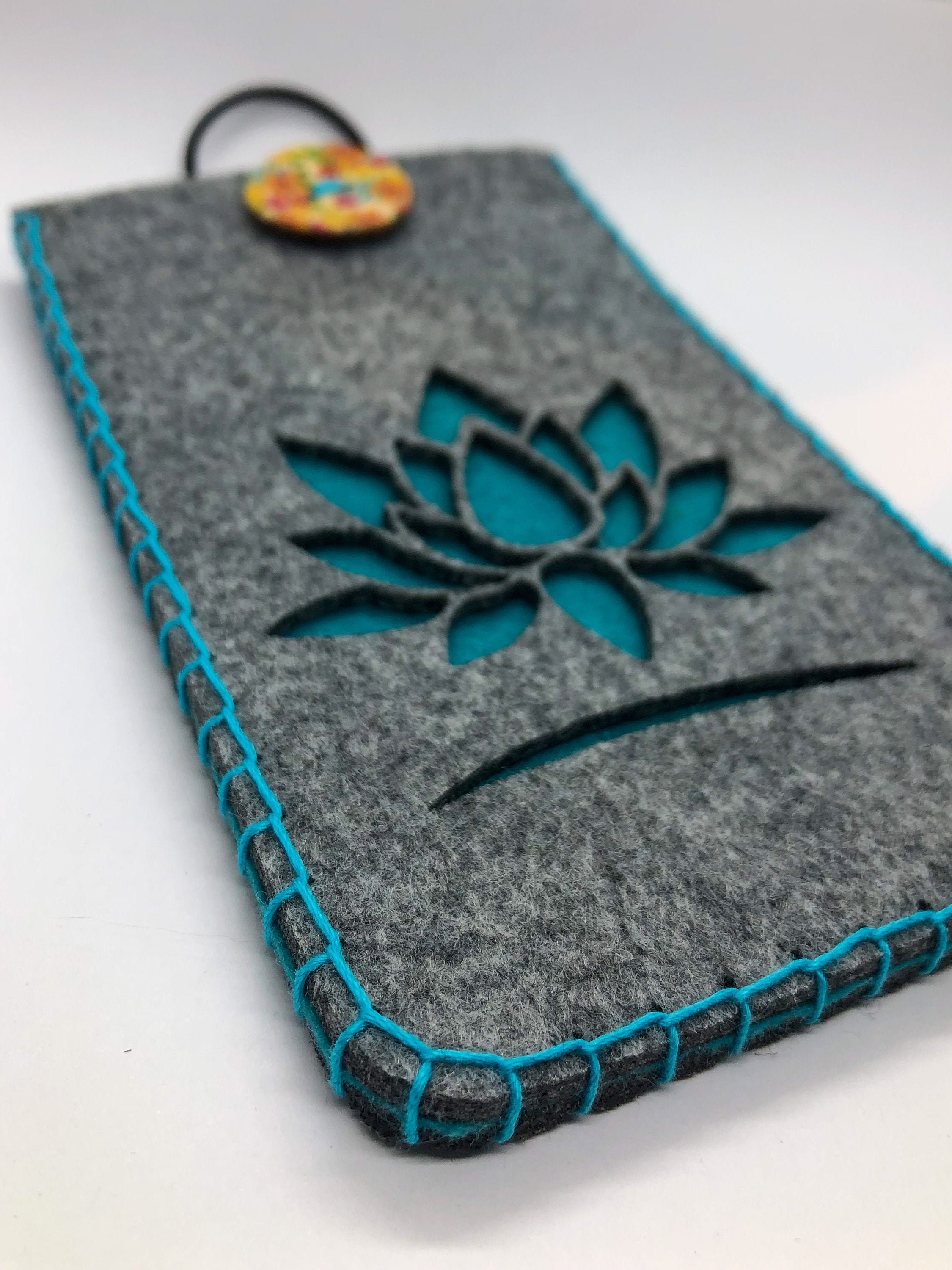 Unique Hand Crafted Felt Phone Cover Case - Ideal for Iphone, Galaxy ...