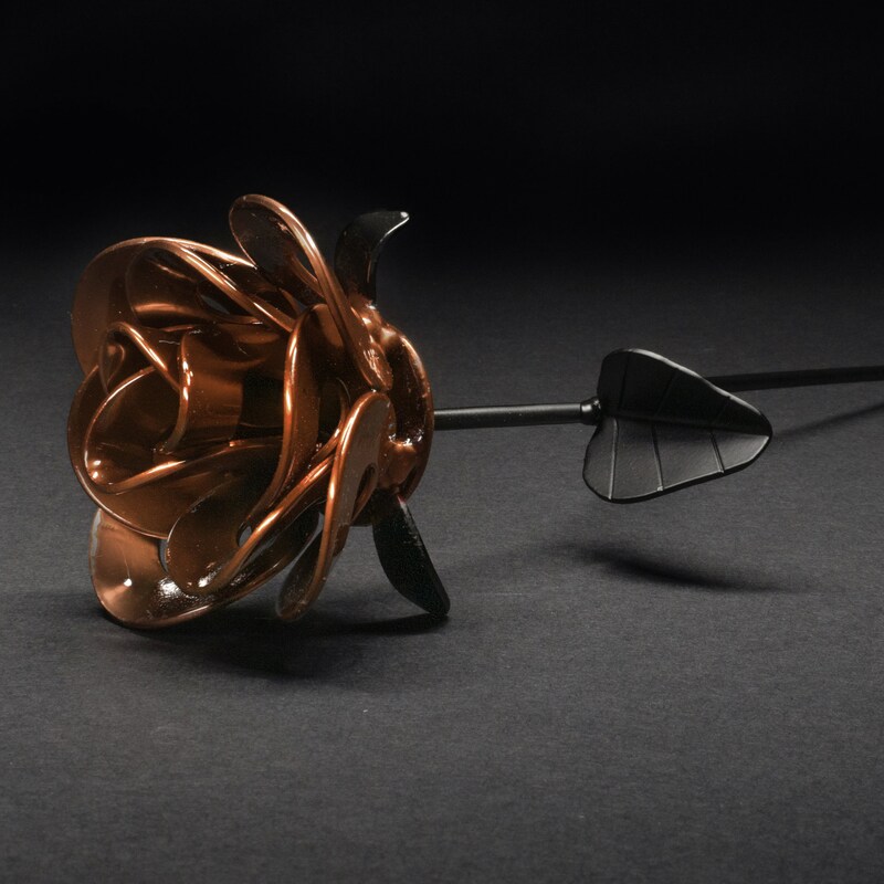 Metal Roses - Etsy