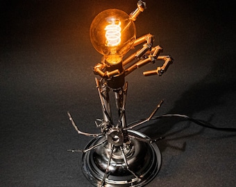 Creepy Skeleton Hand Vase With Metal Roses, Perfect for Dark Décor ...