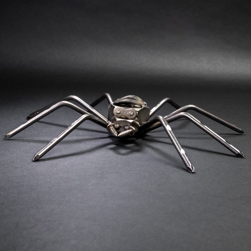 Spider Metal Sculpture - Etsy