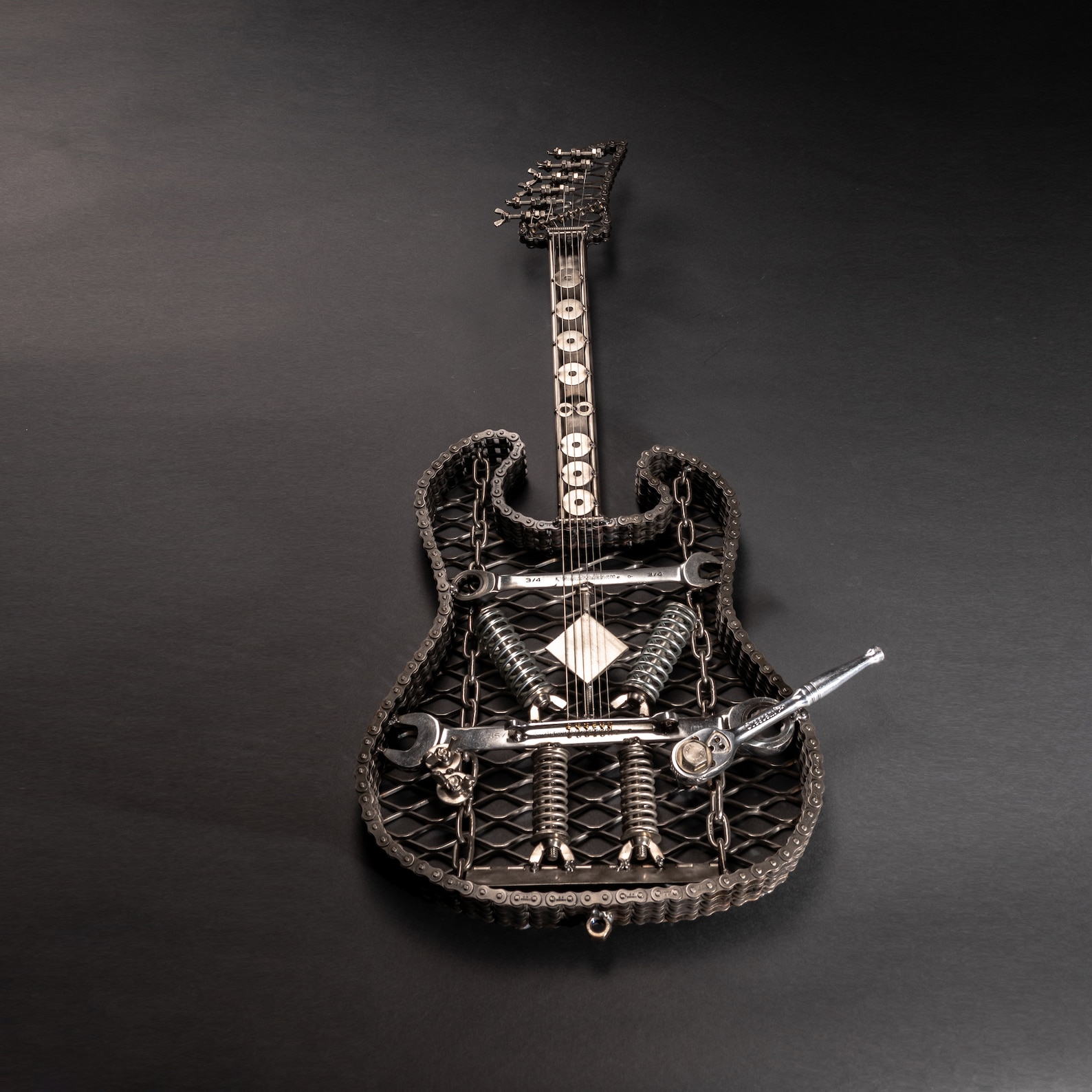 The Original Metal Electric Guitar Sculpture Heavy Metal Wall Art - Etsy