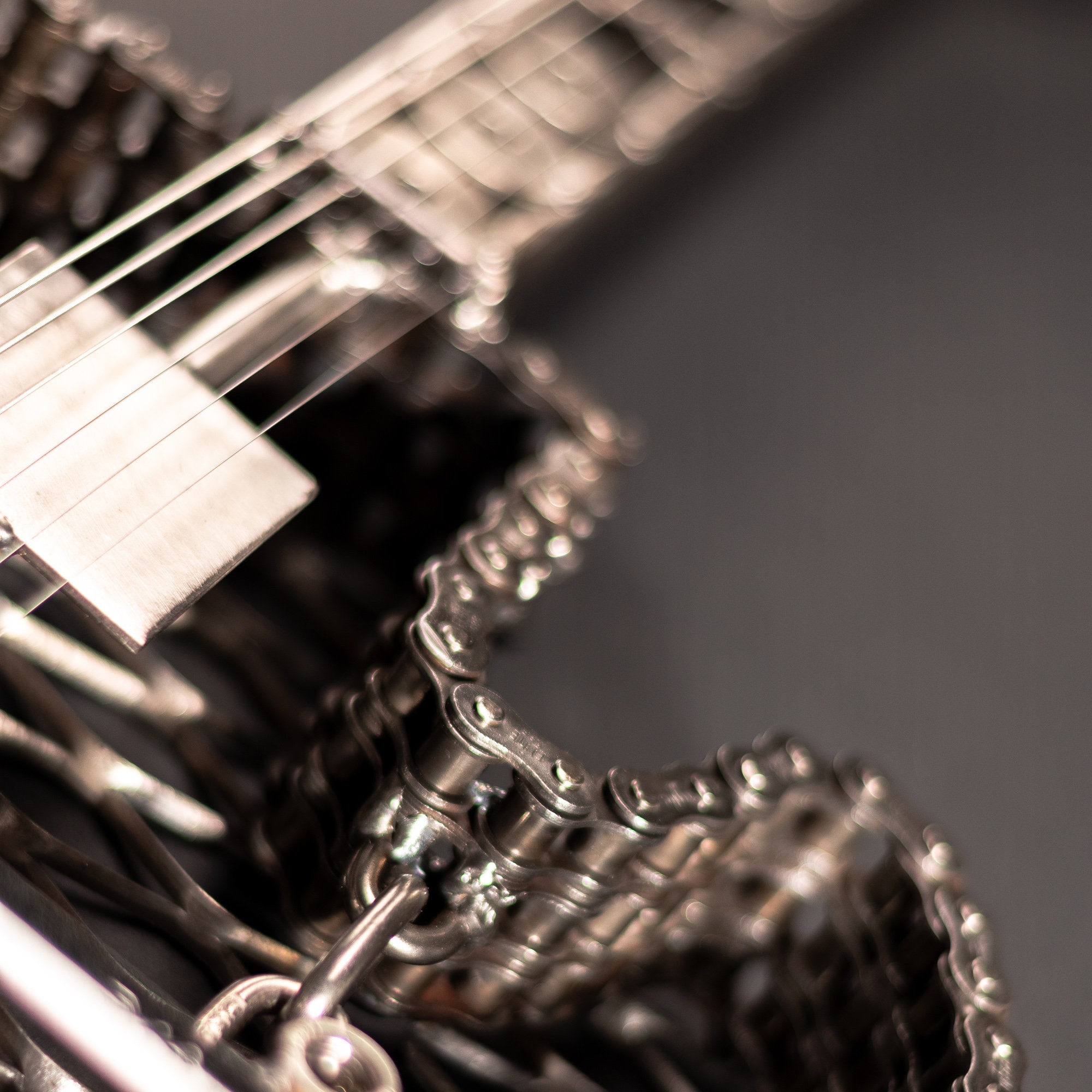 The Classic Metal Electric Guitar Sculpture Heavy Metal Wall Art - Etsy