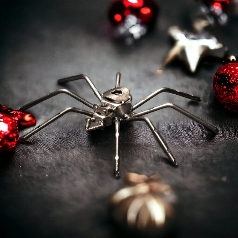 Spider Metal Sculpture - Etsy