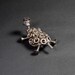 Scrap Metal Turtle Figurine, Steel Tortoise, Nuts and Bolts Turtle ...