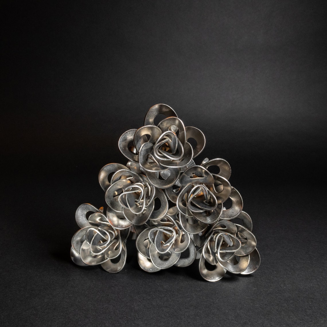 Half Dozen Metal Roses Six Metal Roses Welded Metal Rose - Etsy Canada