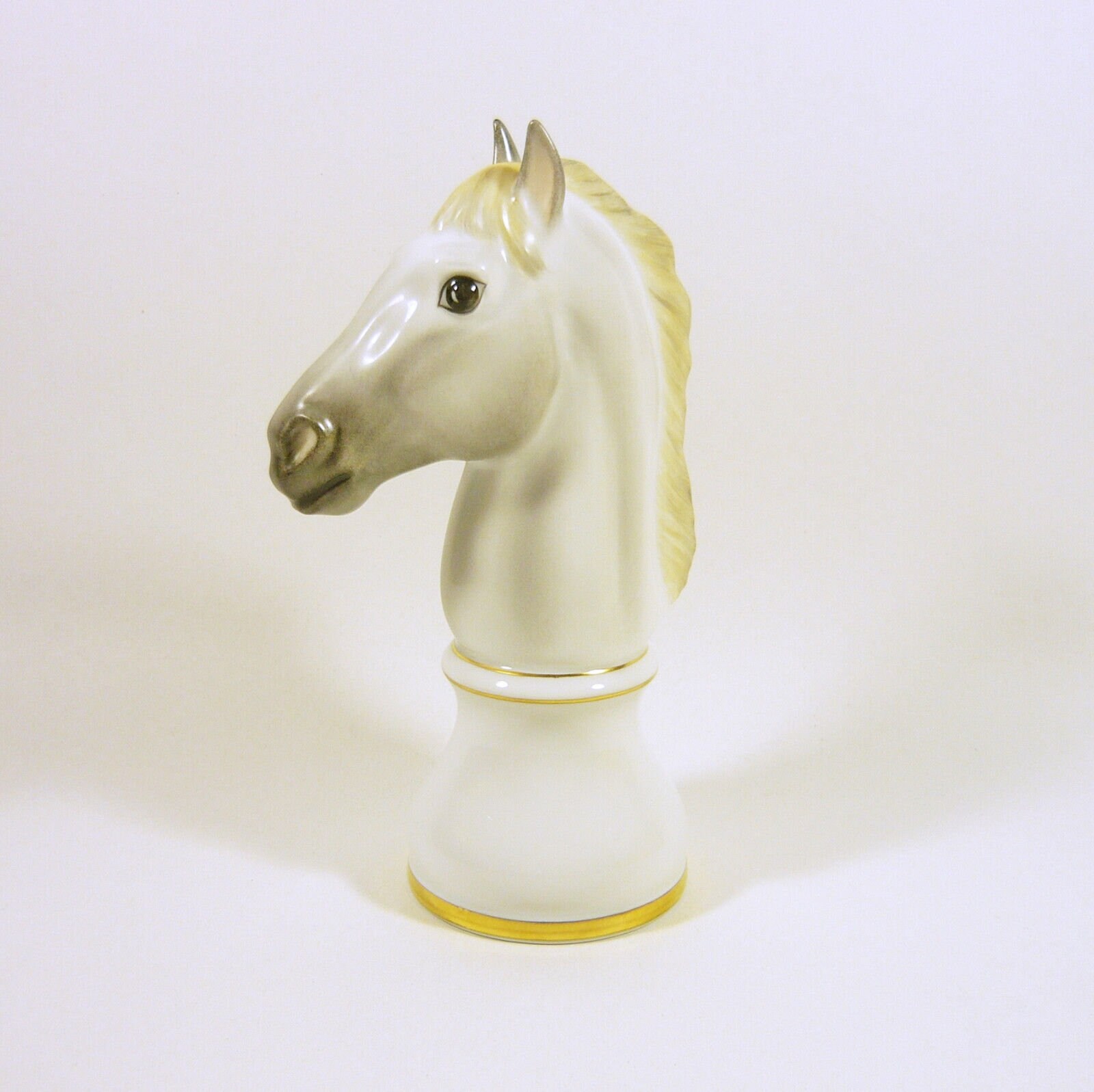 Herend, Horse, Knight light Chess FIGURINE 6.7, PORCELAIN, MINT P112 - Etsy