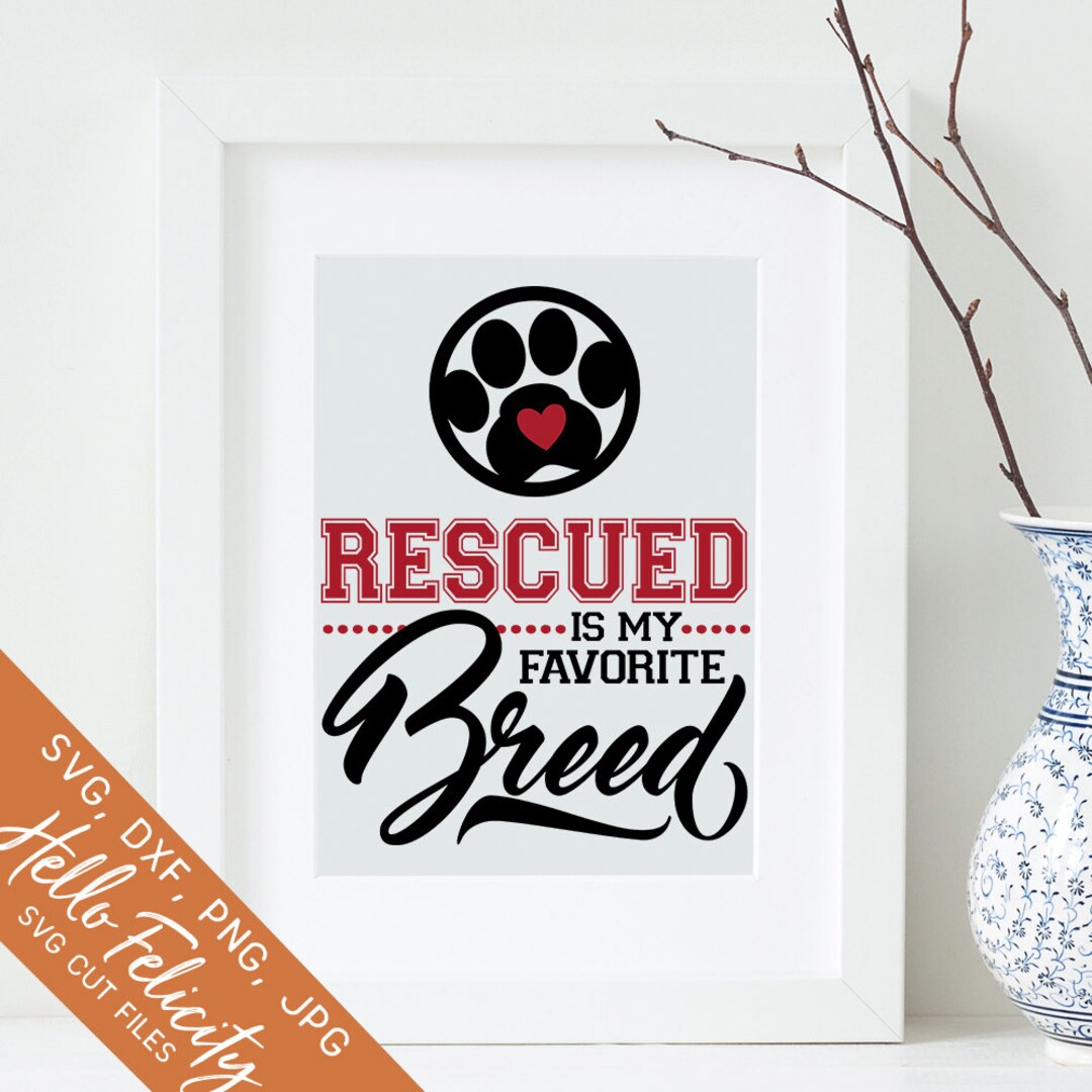 Dog Svg Rescue Svg Pets Svg Animals Svg Dog Lovers - Etsy Canada