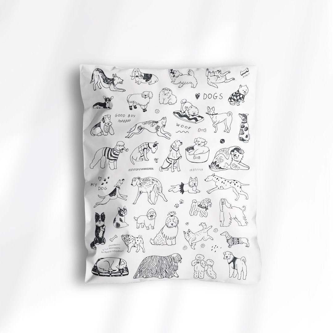 Dog Breed Poly Mailers 6x9: Pet Business Packaging - Etsy