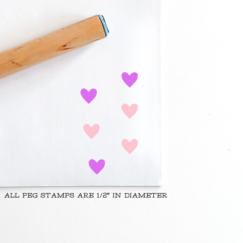 Love Heart Stamp - Etsy