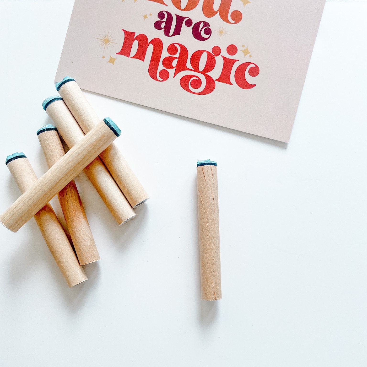 Mini Peg Rubber Stamp Packaging Stamp Happy Mail Stamp - Etsy