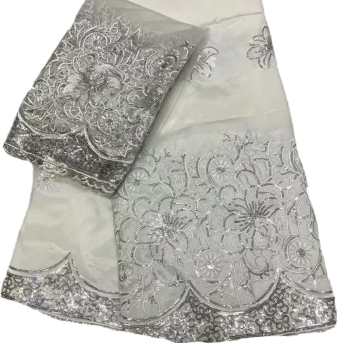 New Elegant African Wedding George Lace Fabric 5yarss 2yards - Etsy