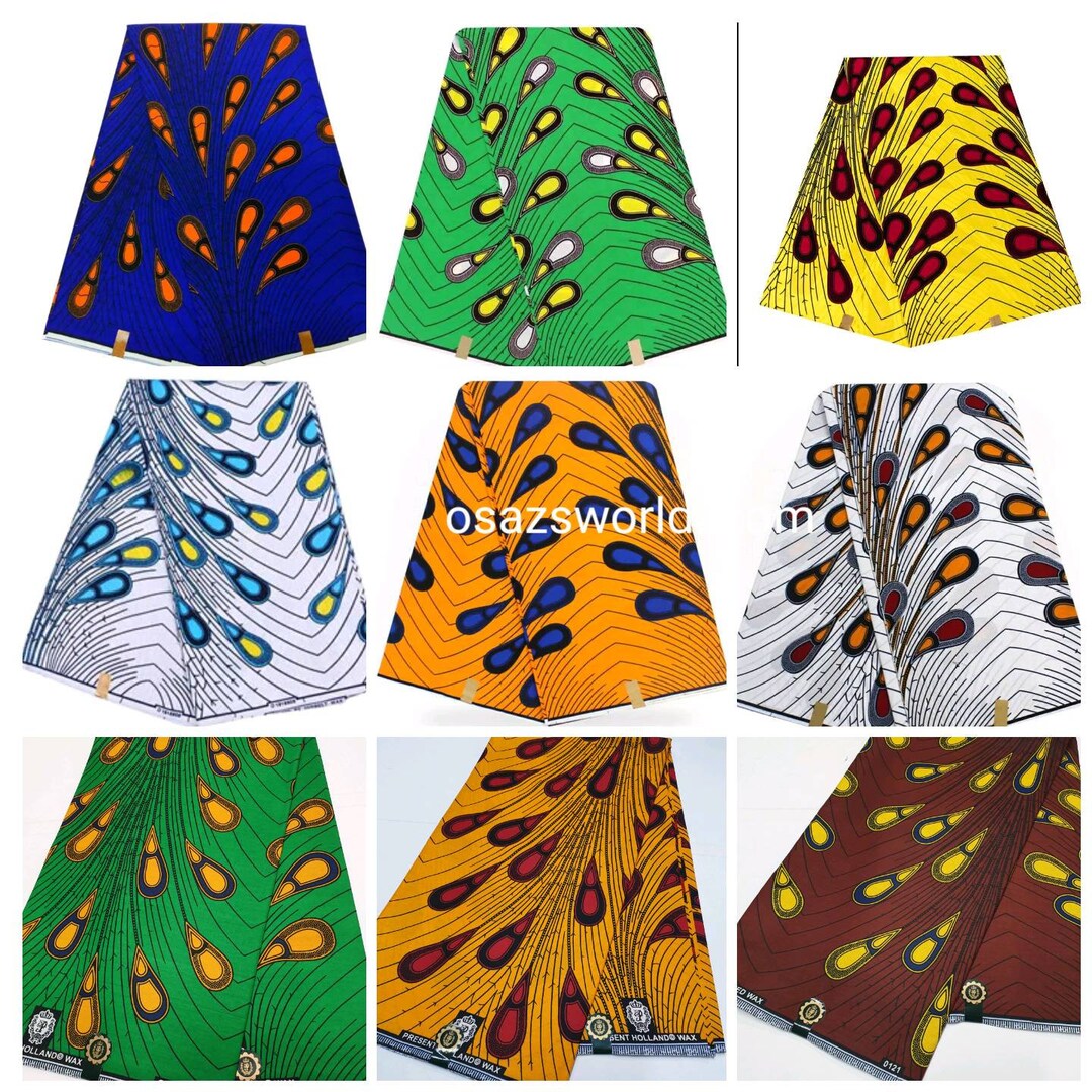 African Ankara Wax Print Fabric - Etsy