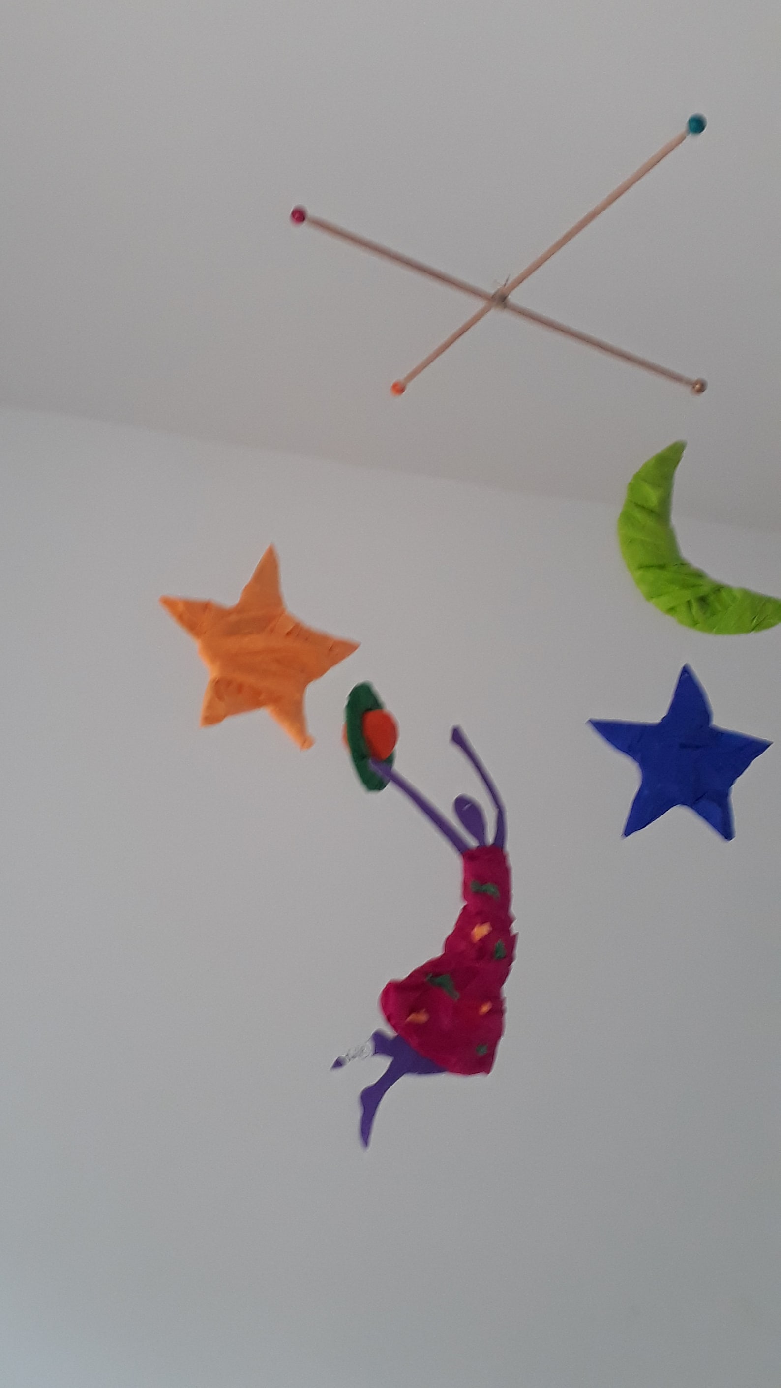Nocturne Dancing With Planets Decorative Mobile, Suspension. Hanging ...