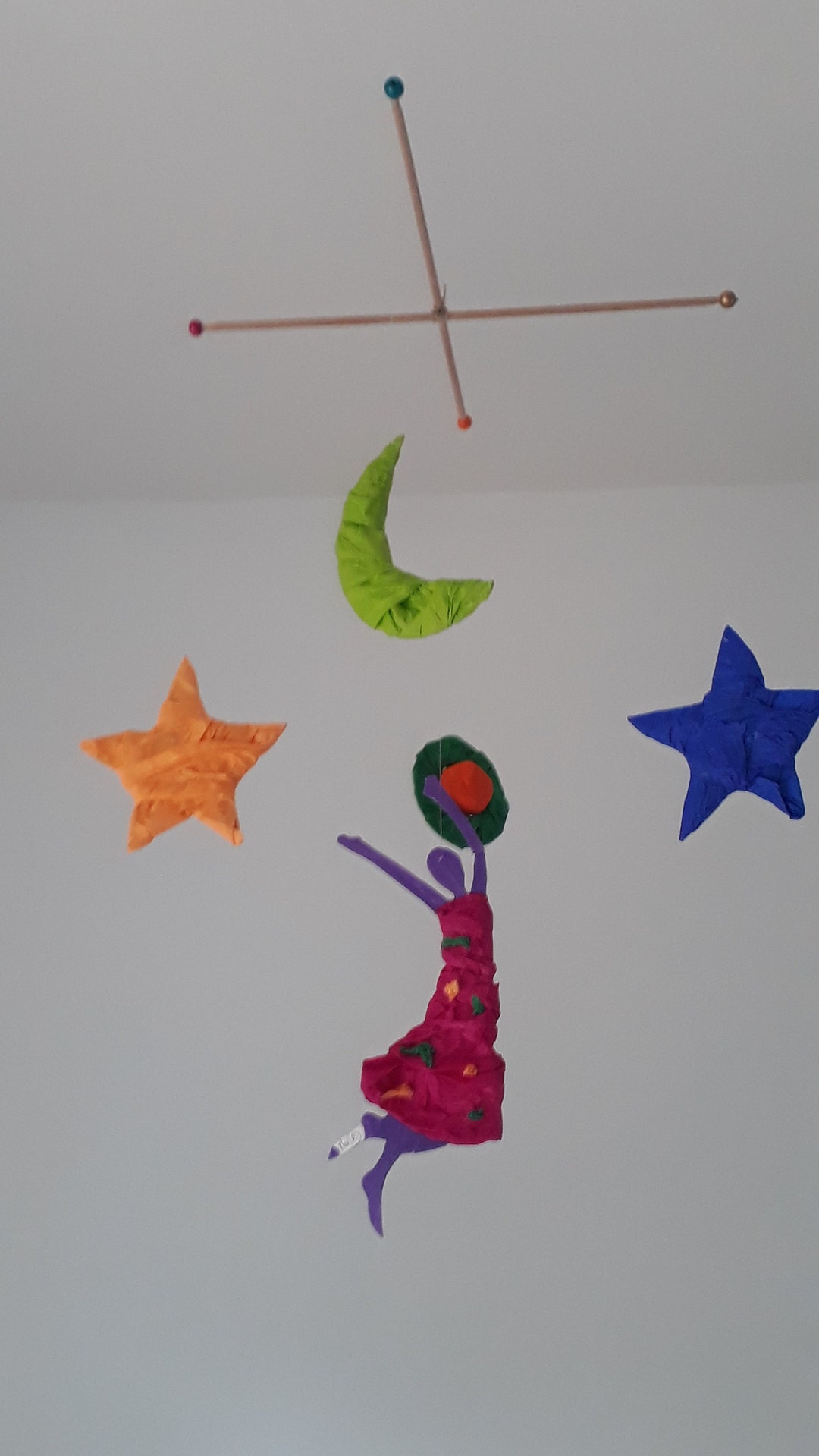 Nocturne Dancing With Planets Decorative Mobile, Suspension. Hanging ...