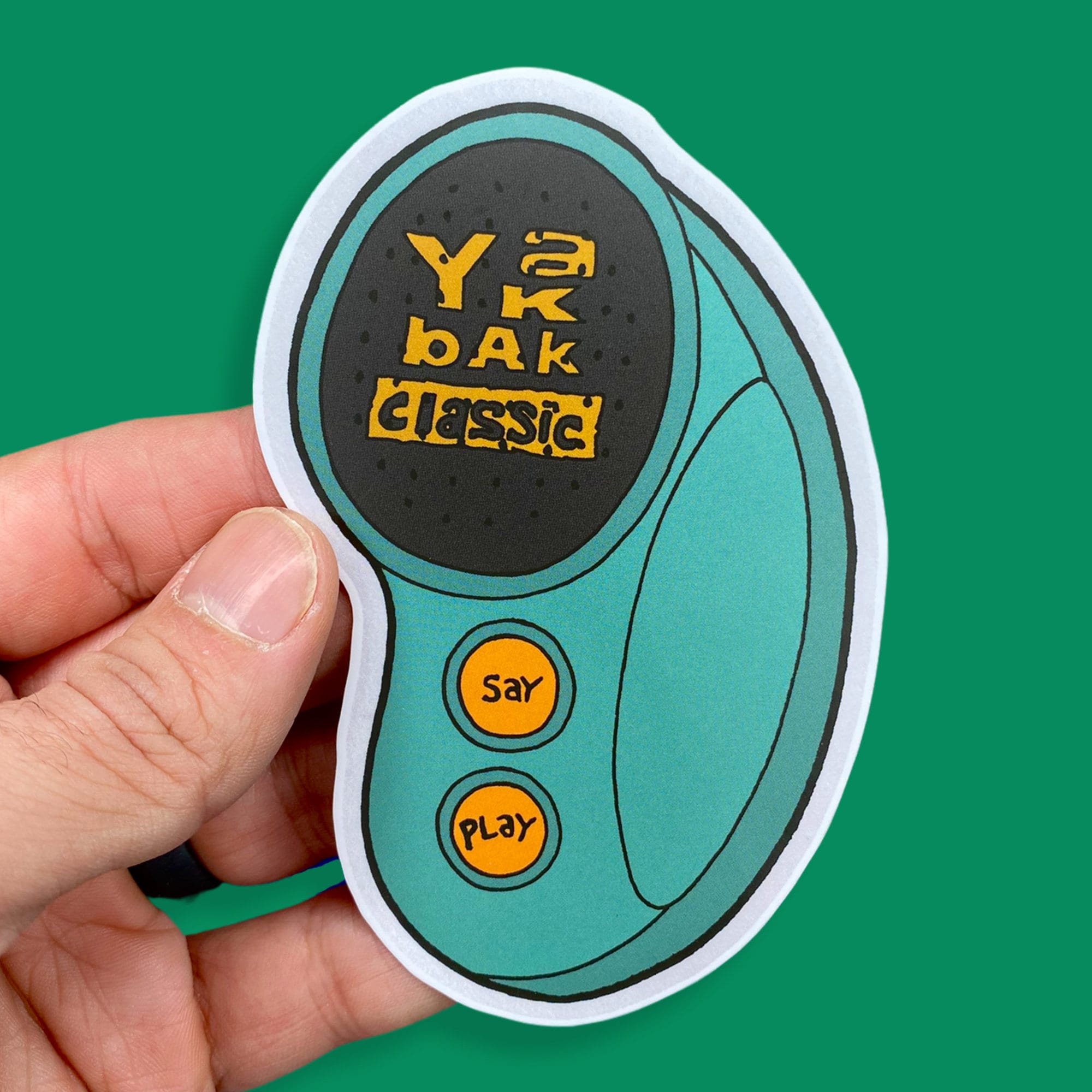 Yak Bak Sticker nostalgia stickers 90's Pins old | Etsy