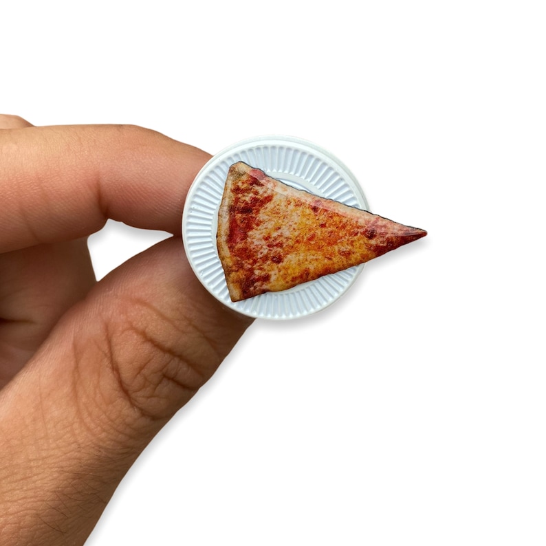 Real Slice of Pizza Pin Pizza Pin New York Pizza Food - Etsy