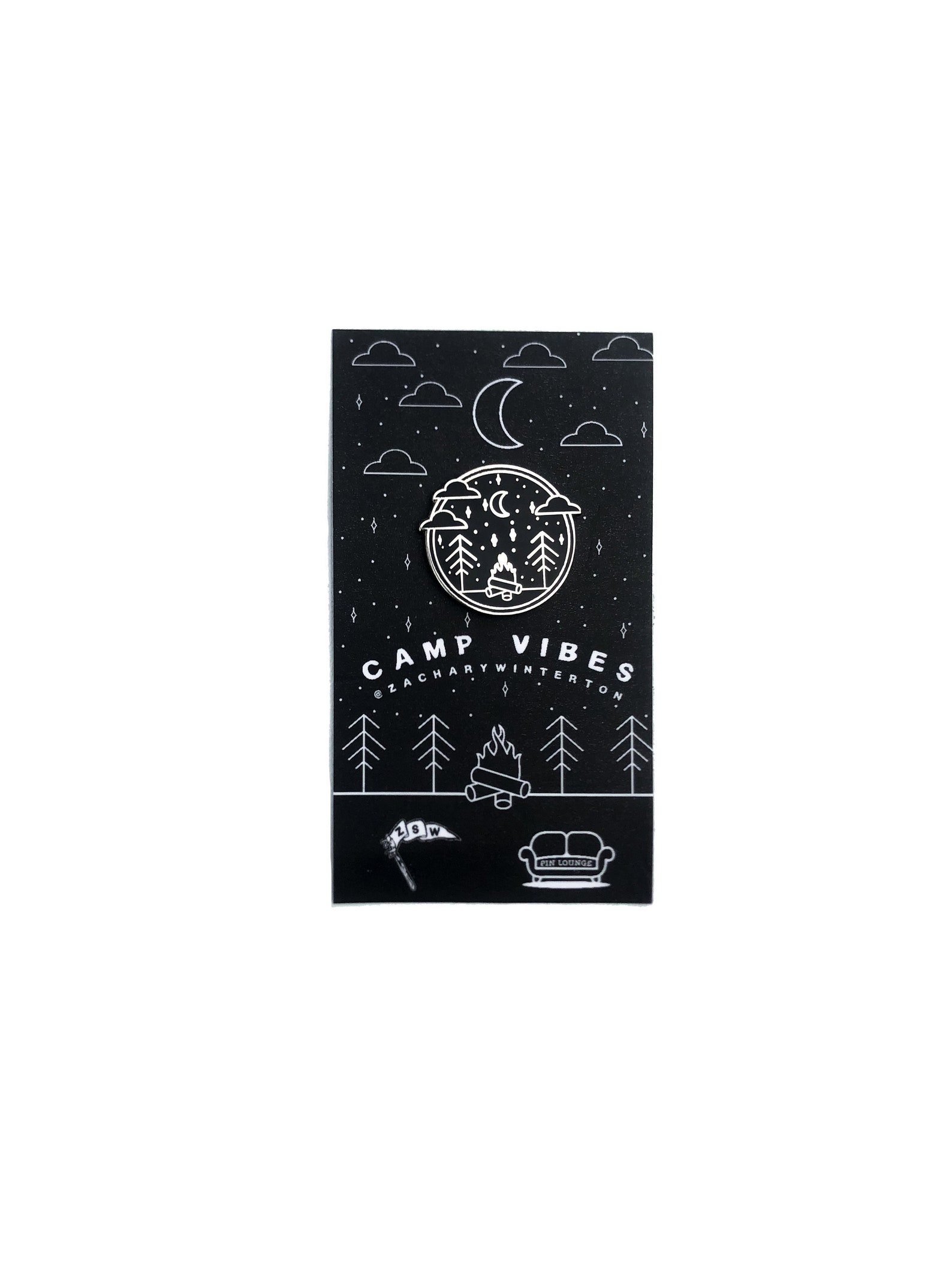 Camp Vibes Enamel Pin Camping Pins Camp Pins Camp Enamel | Etsy