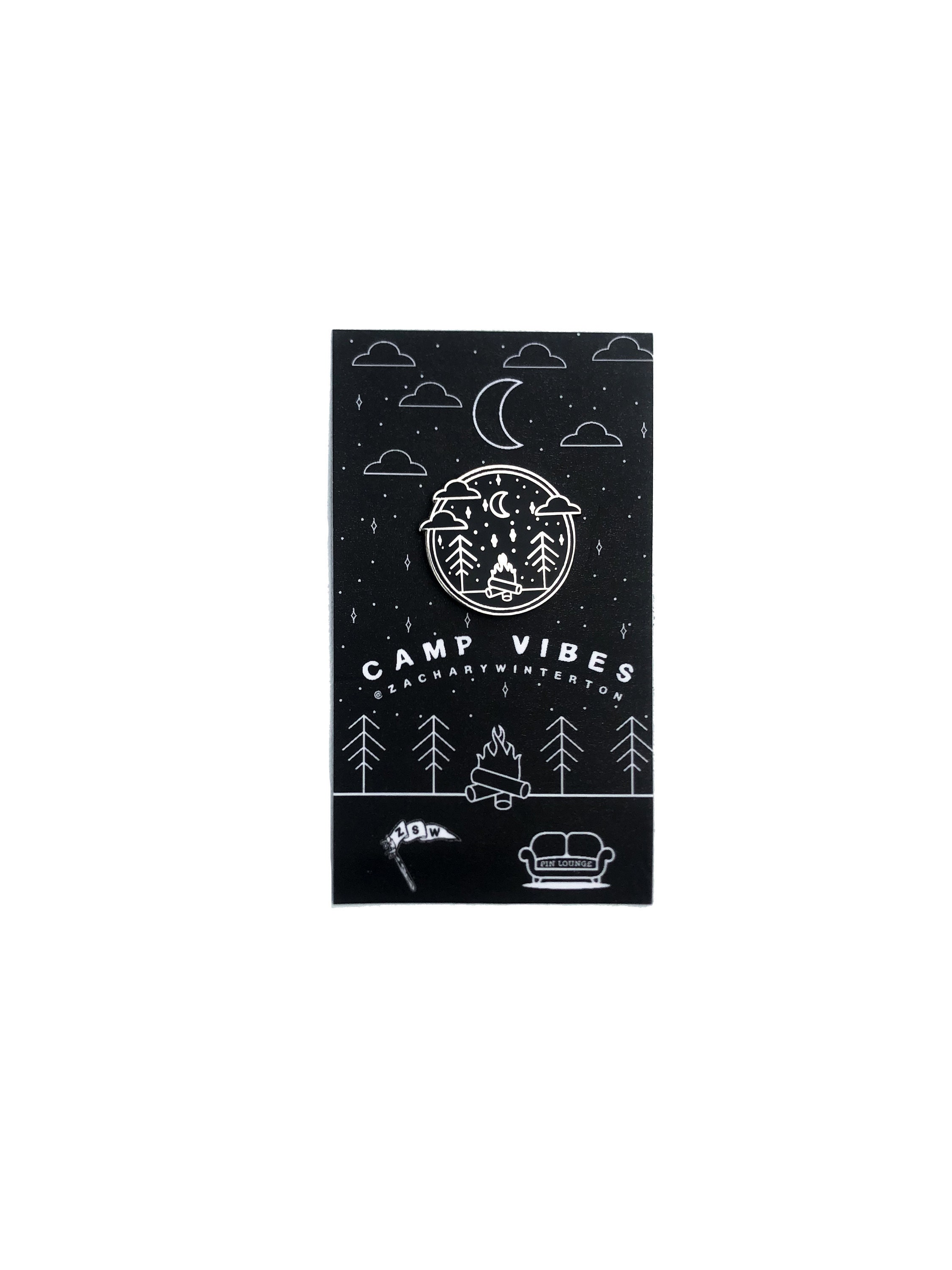 Camp Vibes Enamel Pin Camping Pins Camp Pins Camp Enamel - Etsy