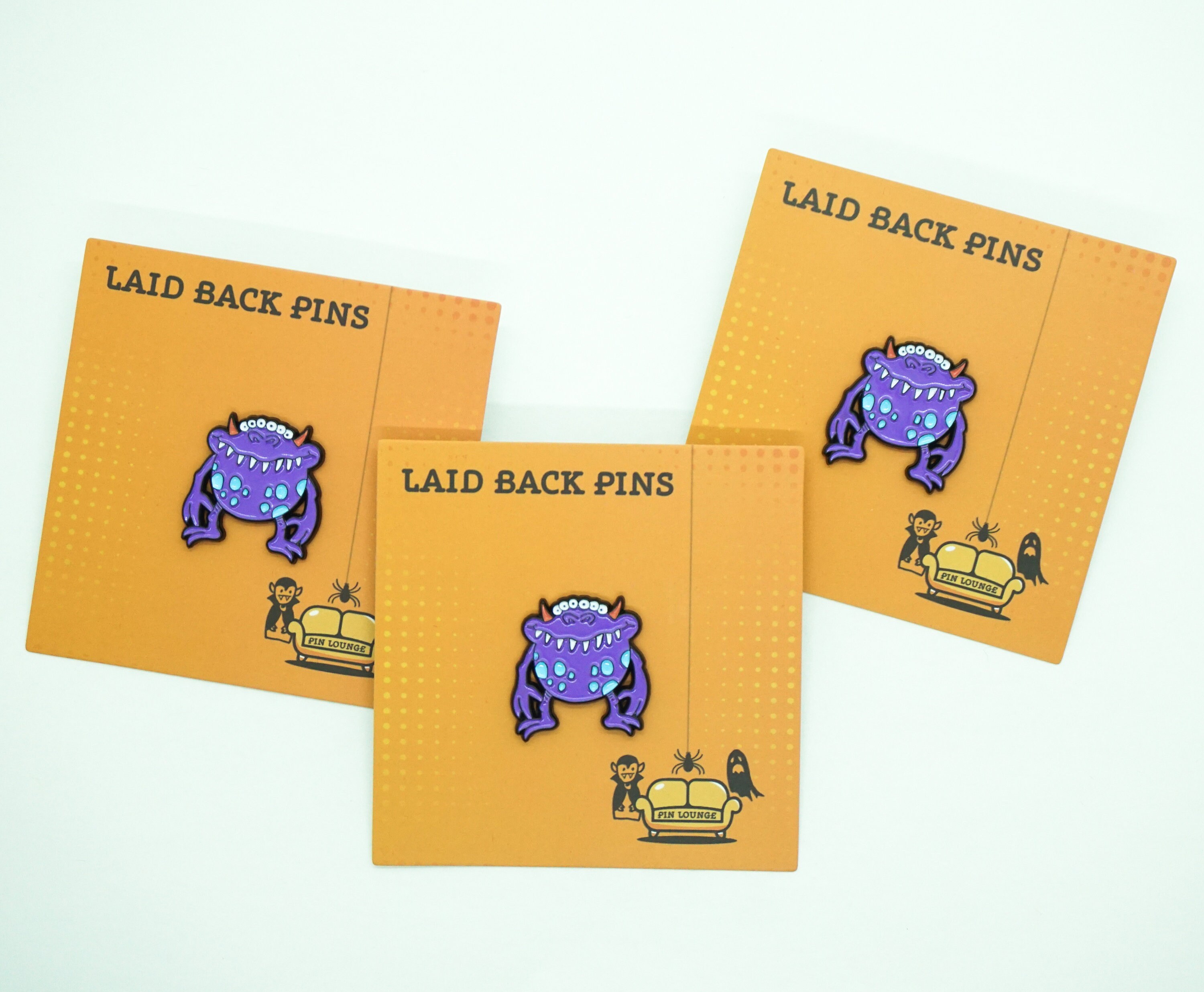 Purple Monster Enamel Pin Halloween Pins Monster Pins Scary - Etsy