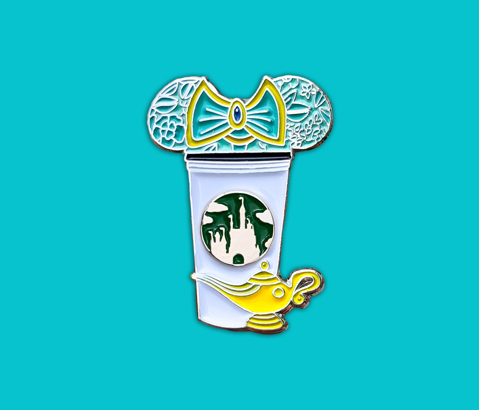 Princess Jasmine Castle Cup Pin Disney Pins Aladdin Pins | Etsy