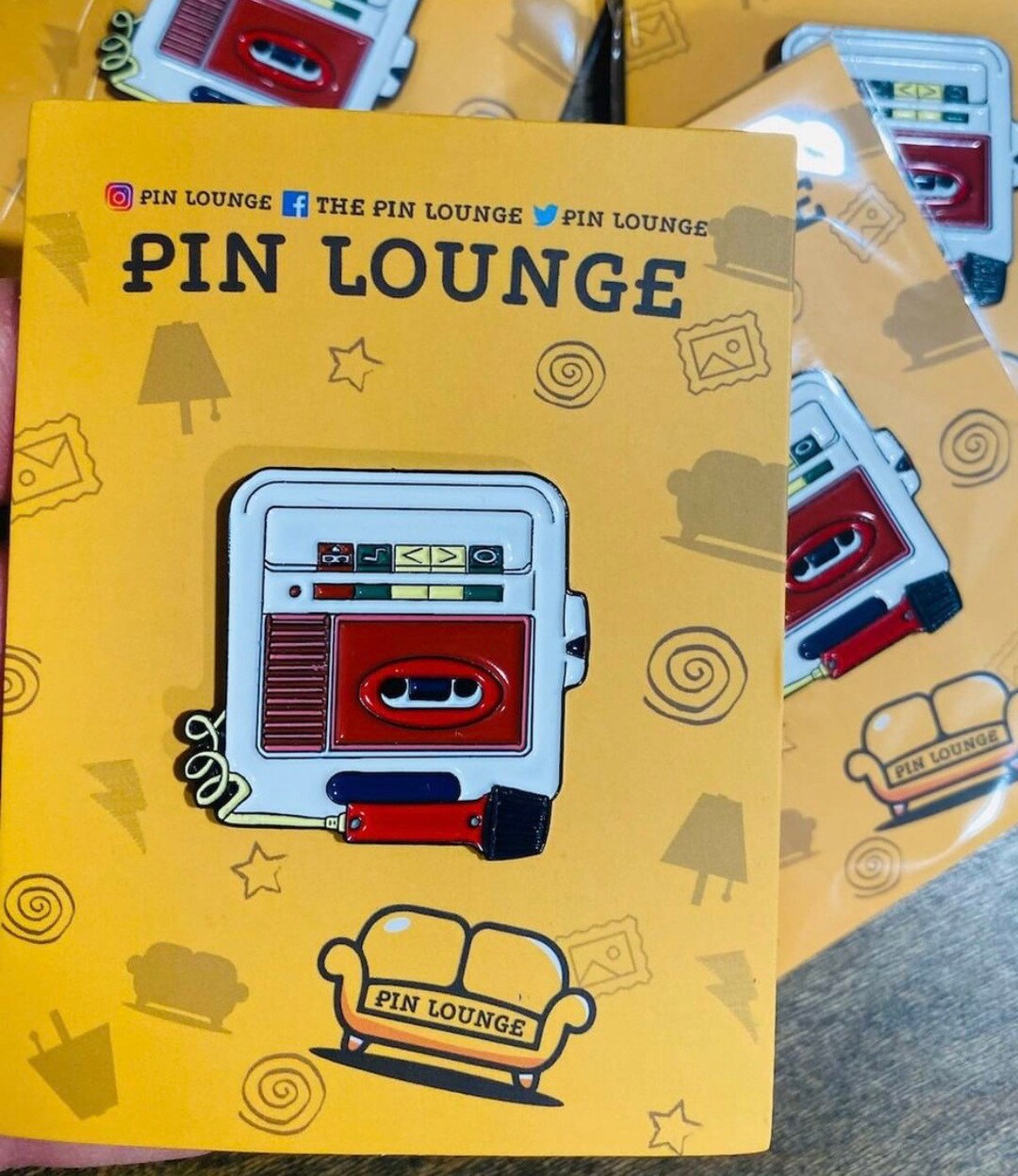 Microphone Toy Enamel Pin | Throwback Pins | Nostalgia Pins | Pins | Toy Pins | 90s Pin | Video ...