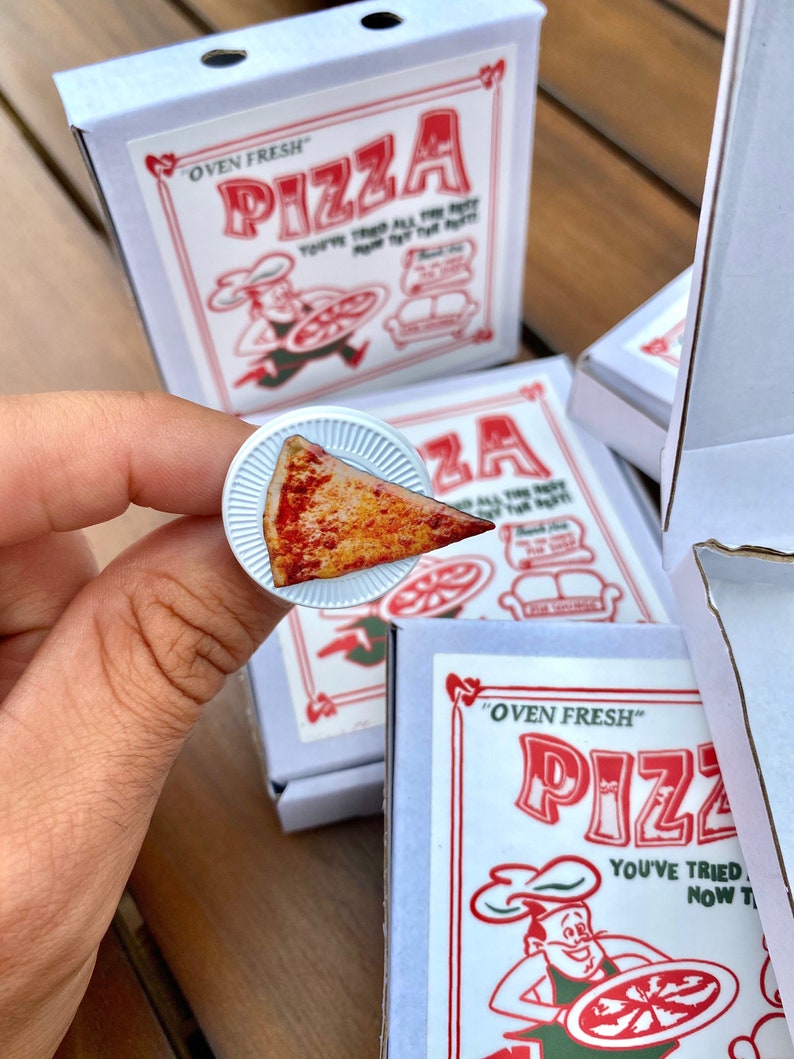 Real Slice of Pizza Pin Pizza Pin New York Pizza Food - Etsy