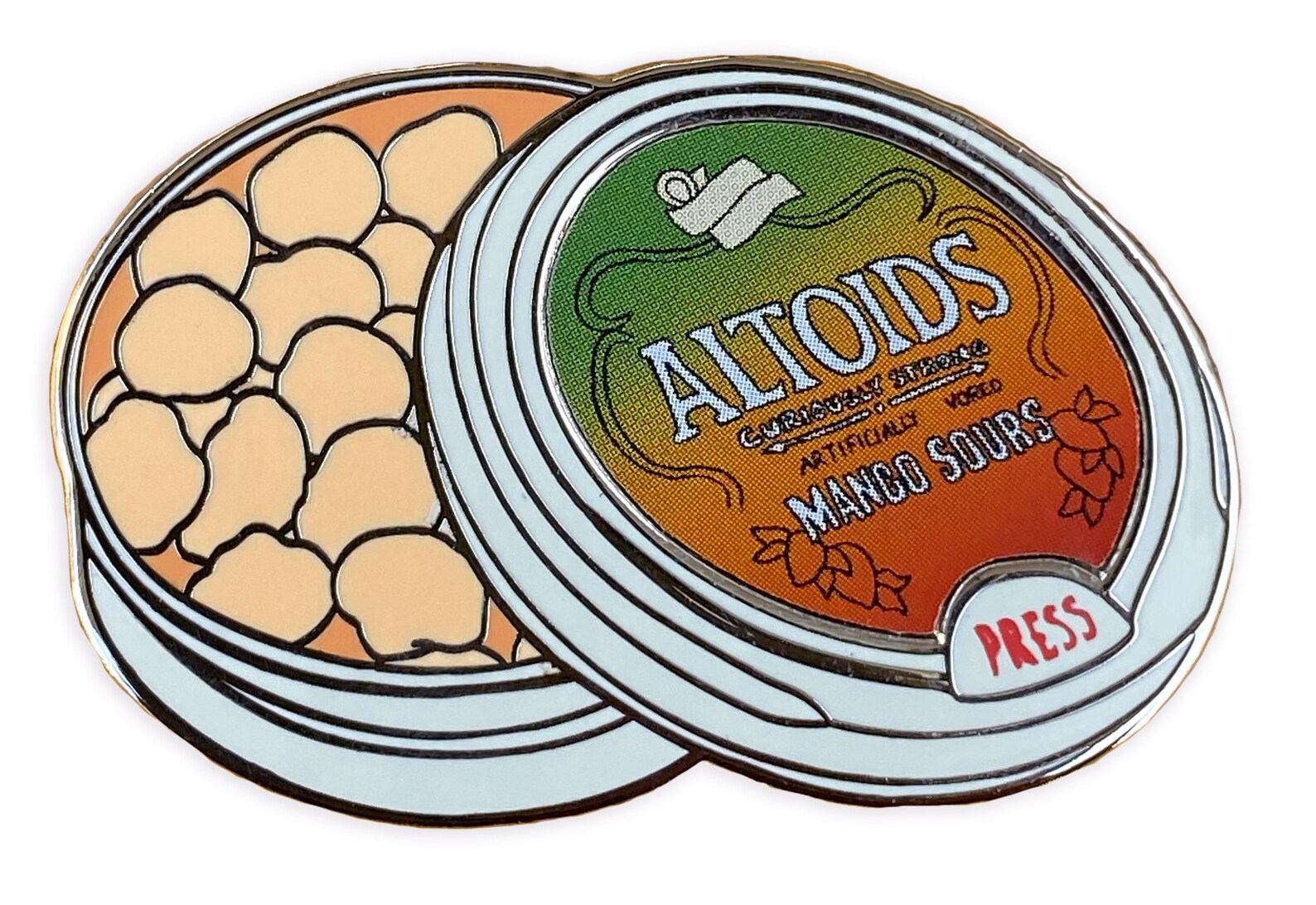 Mango Sours Candy Pin Candy Pins Ice Cream Pins Pins - Etsy