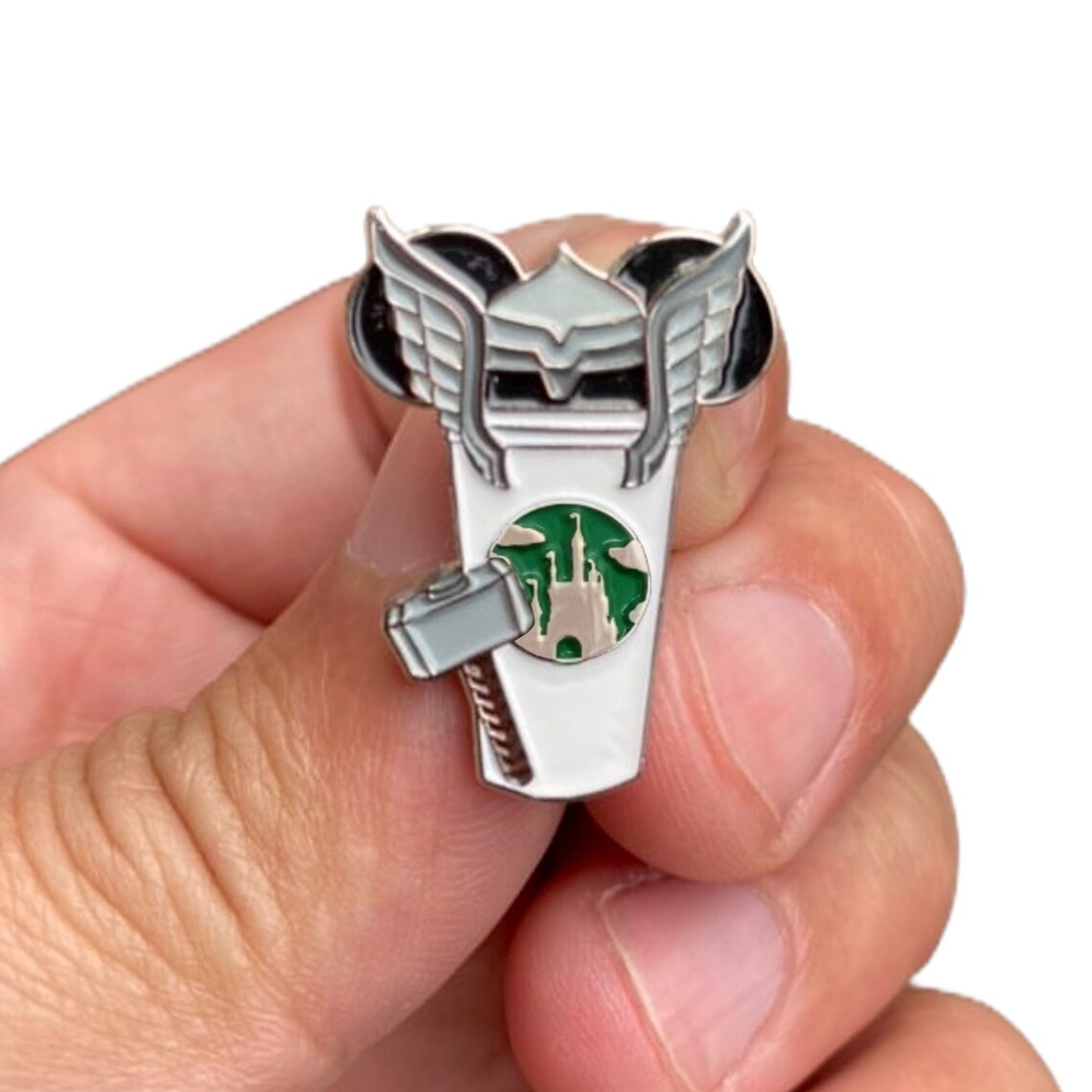 Thor Castle Coffee Cup Pin | Marvel Pin | Avengers Pin | Superhero Pin ...