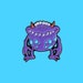 Purple Monster Enamel Pin Halloween Pins Monster Pins Scary - Etsy