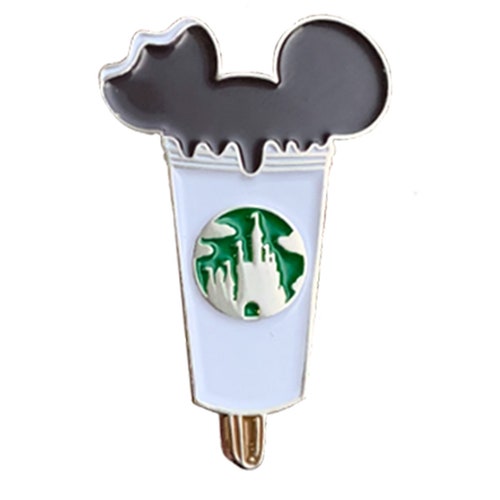 Minnie Castle Coffee Cup Pin Disney Themed Pins Minnie - Etsy