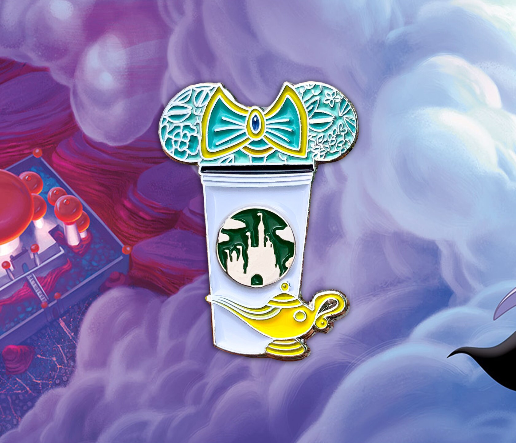 Princess Jasmine Castle Cup Pin | Disney Pins | Aladdin Pins | Magic ...