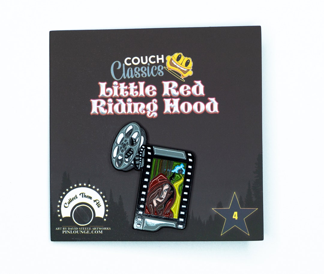 Little Red Riding Hood Enamel Pin | Fairytale Pins | Classic Pin ...