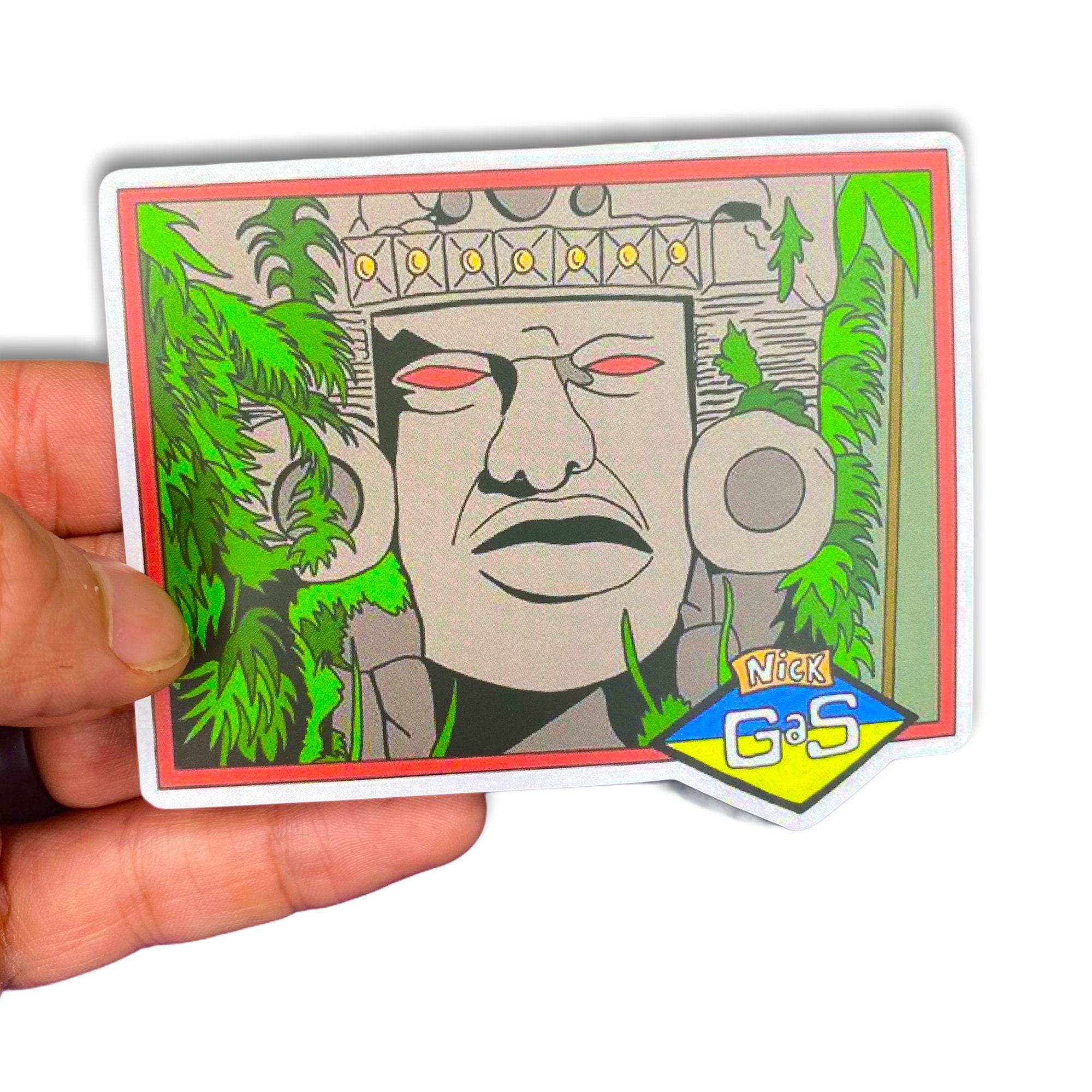 Olmec Temple Drawing