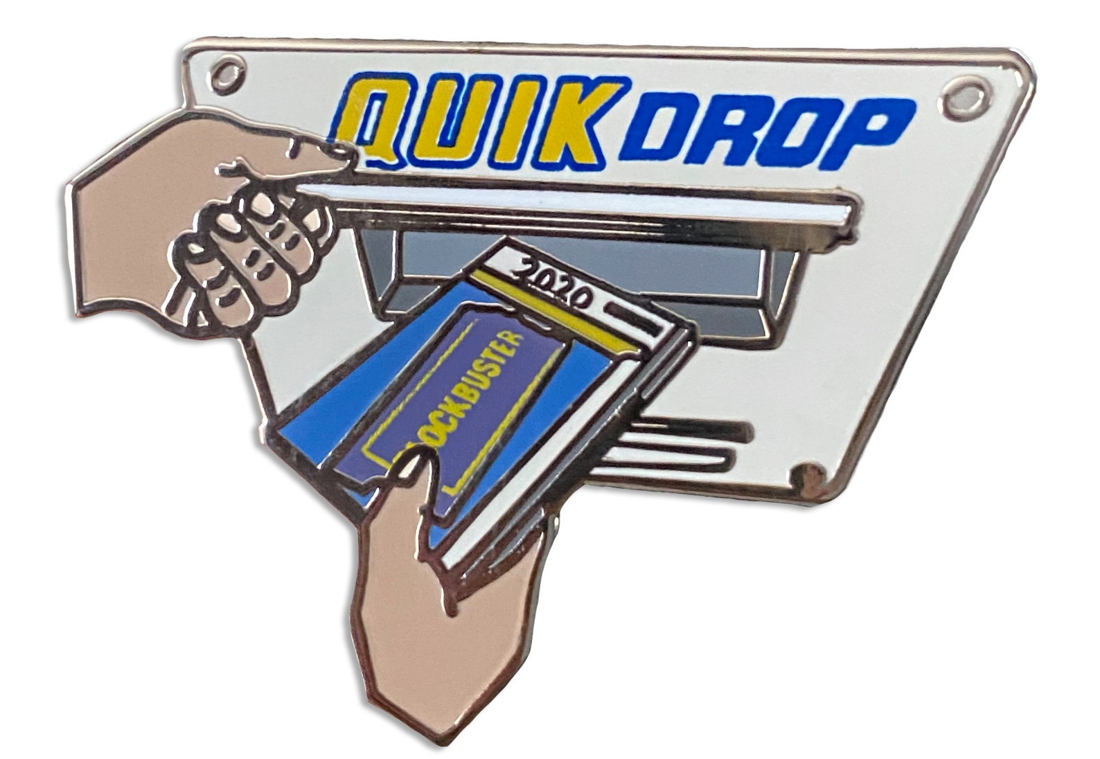 Quik Drop 2020 Pin 90s Pins Throwback Pins Netflix Pin - Etsy