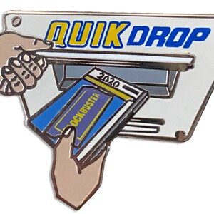 Quik Drop 2020 Pin | 90s Pins | Throwback Pins | Netflix Pin - Etsy