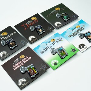 Sherlock Holmes Enamel Pin | Detective Pins | Sherlock Pin | Couch ...