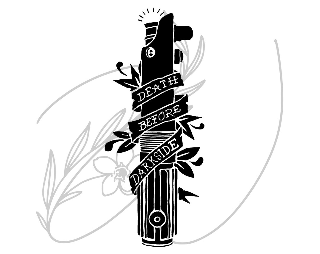 Death Before Dark Side Star Wars SVG PNG Cricut Cut File - Etsy