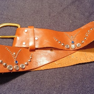 Fancy Wide Vintage Belts, Outrageous 1950s-1980s: Conchos, Leather ...