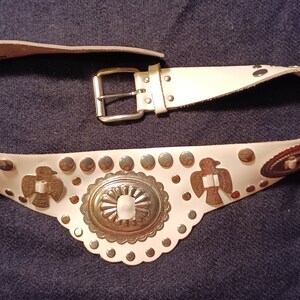 Fancy Wide Vintage Belts, Outrageous 1950s-1980s: Conchos, Leather ...