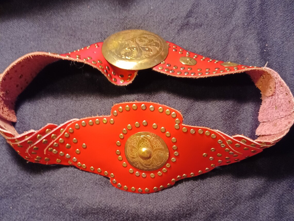 Fancy Wide Vintage Belts, Outrageous 1950s-1980s: Conchos, Leather ...