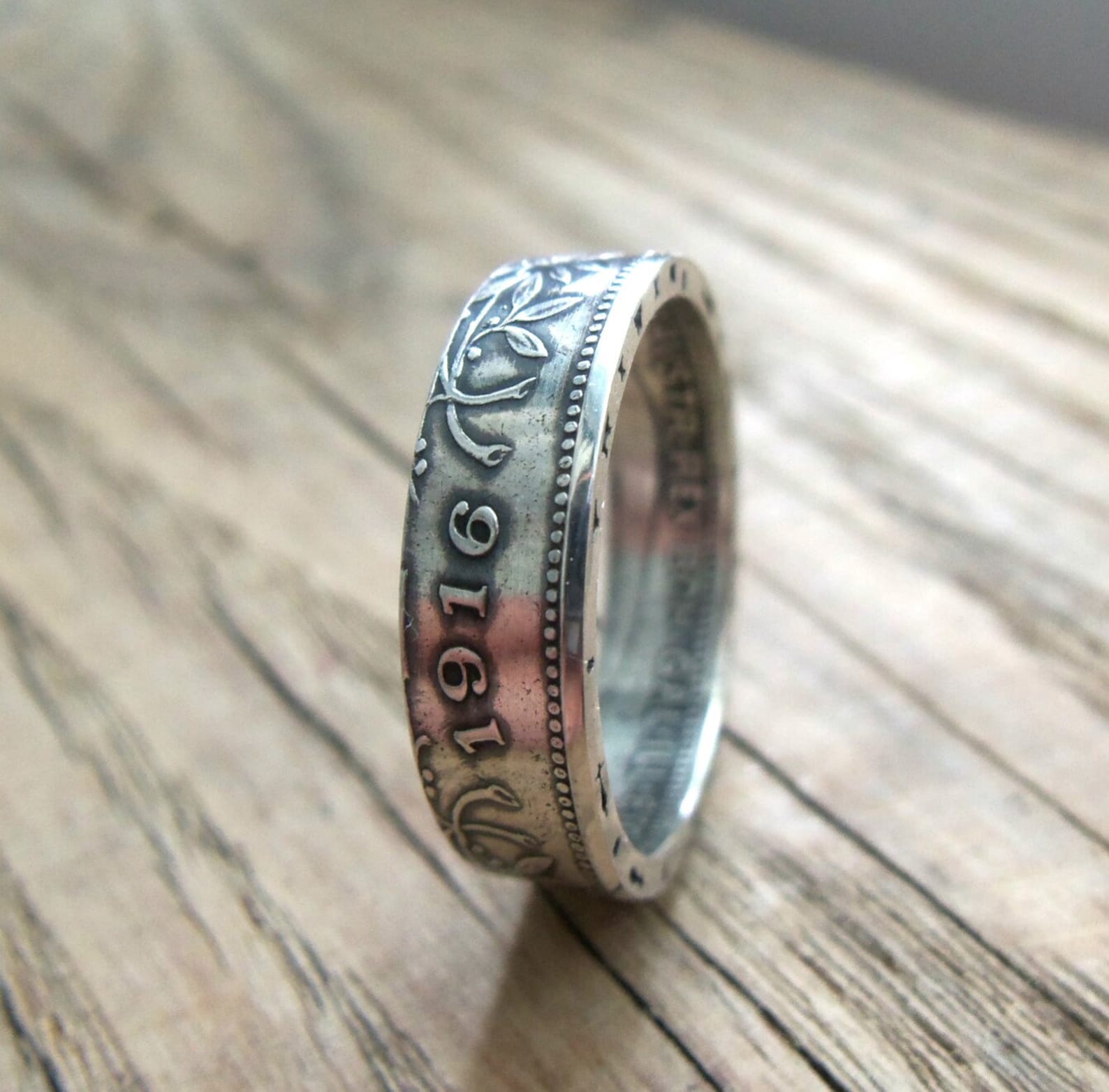 Silver Coin Ring Austria Austro-hungarian Silver Coin Ring - Etsy