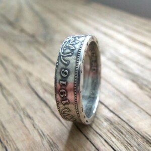 Silver Coin Ring Austria - Austro-hungarian Silver Coin Ring - Rings ...