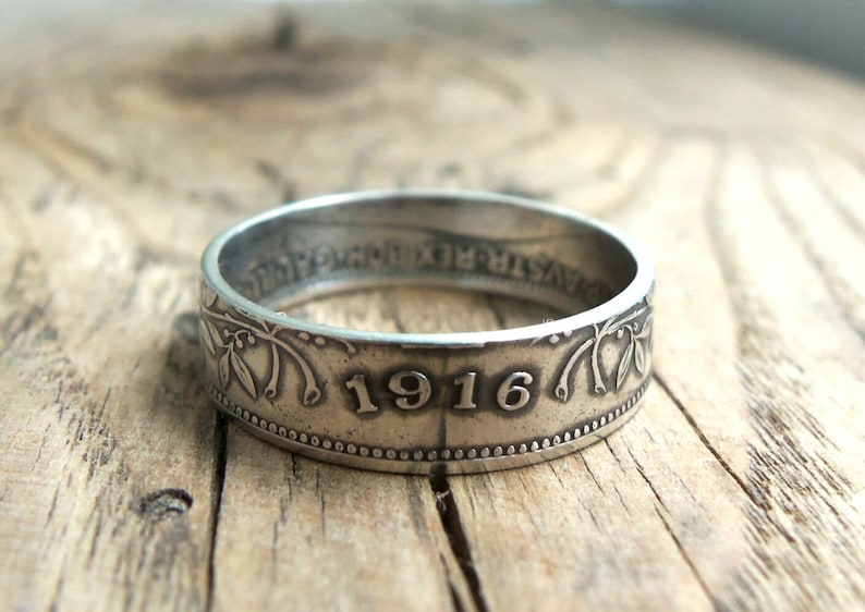 Silver Coin Ring Austria Austro-hungarian Silver Coin Ring | Etsy