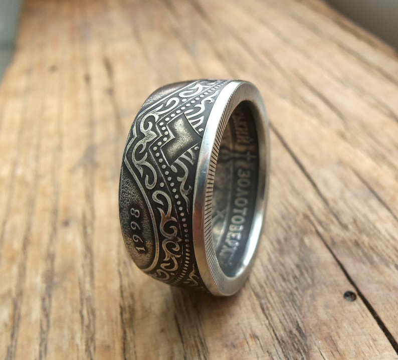 Ukrainian Coin Ring - Coin Ring Ukraine - Souvenir From Ukraine - I ...