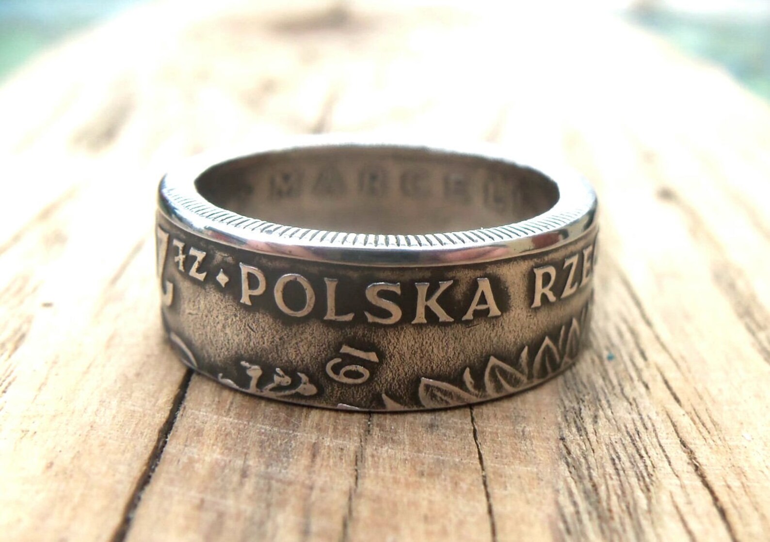 Polish Souvenir Coin Ring - Polish Jewelry - Souvenir From Poland - 20 ...