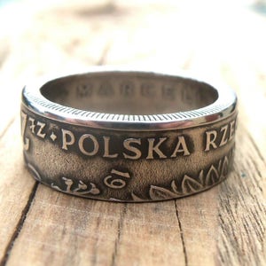 Polish Souvenir Coin Ring - Polish Jewelry - Souvenir From Poland - 20 ...