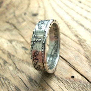 Silver Coin Ring Austria - Austro-hungarian Silver Coin Ring - Rings ...