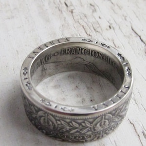 Silver Coin Ring Austria - Austrian Silver Rings - Austrian Men's ...
